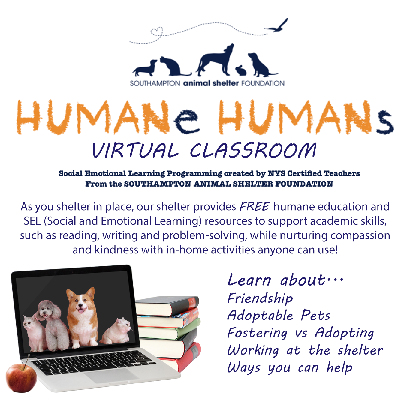 Humane Education - Southampton Animal Foundation