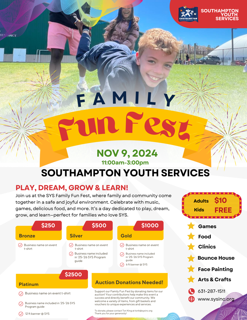 SYS Family Fun Fest - Southampton Animal Foundation